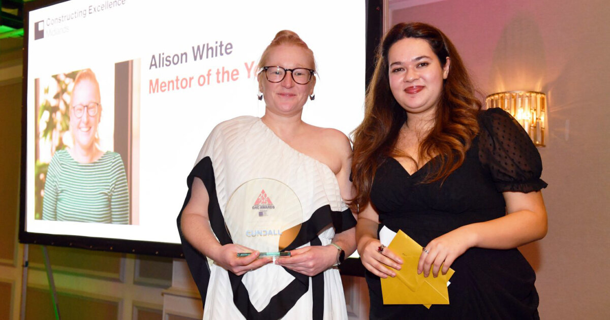 Alison White wins Mentor of the Year at the G4C Midlands Awards 2025 ...