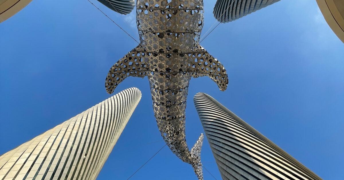 ‘Al Nehem’ whale shark artwork - Projects - Cundall