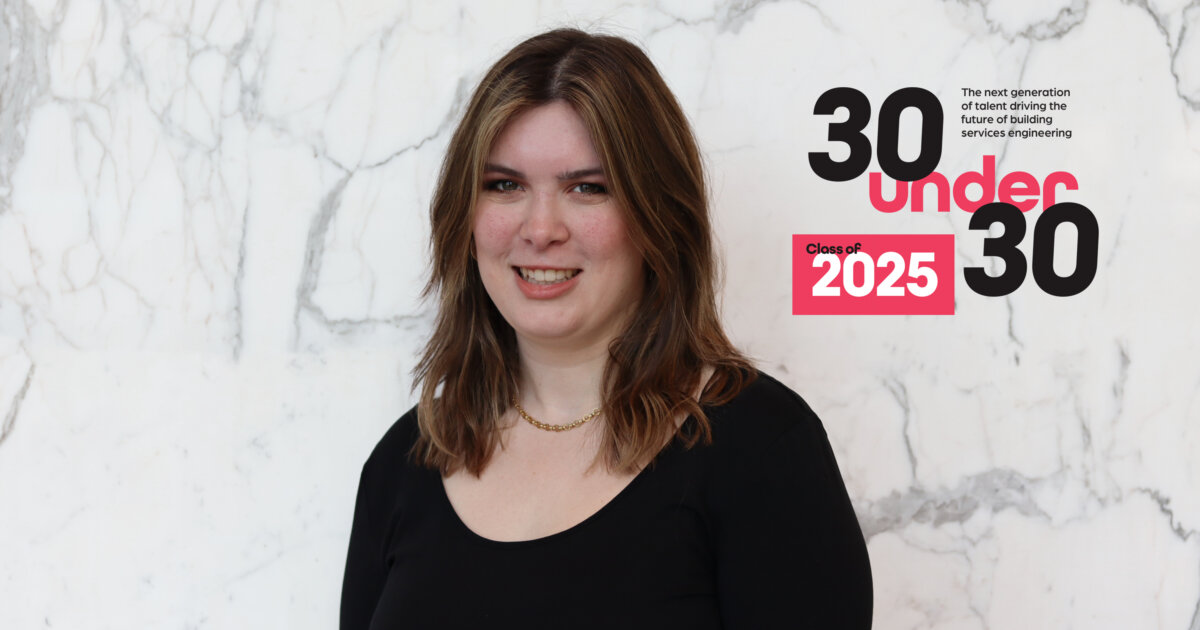 Jennifer Cox named in CIBSE's 30 under 30 class of 2025 as an emerging ...